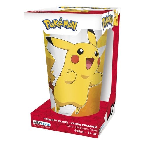 VASO GRANDE 400ML LAMINA DE PIKACHU POKEMON | Estalia Córdoba