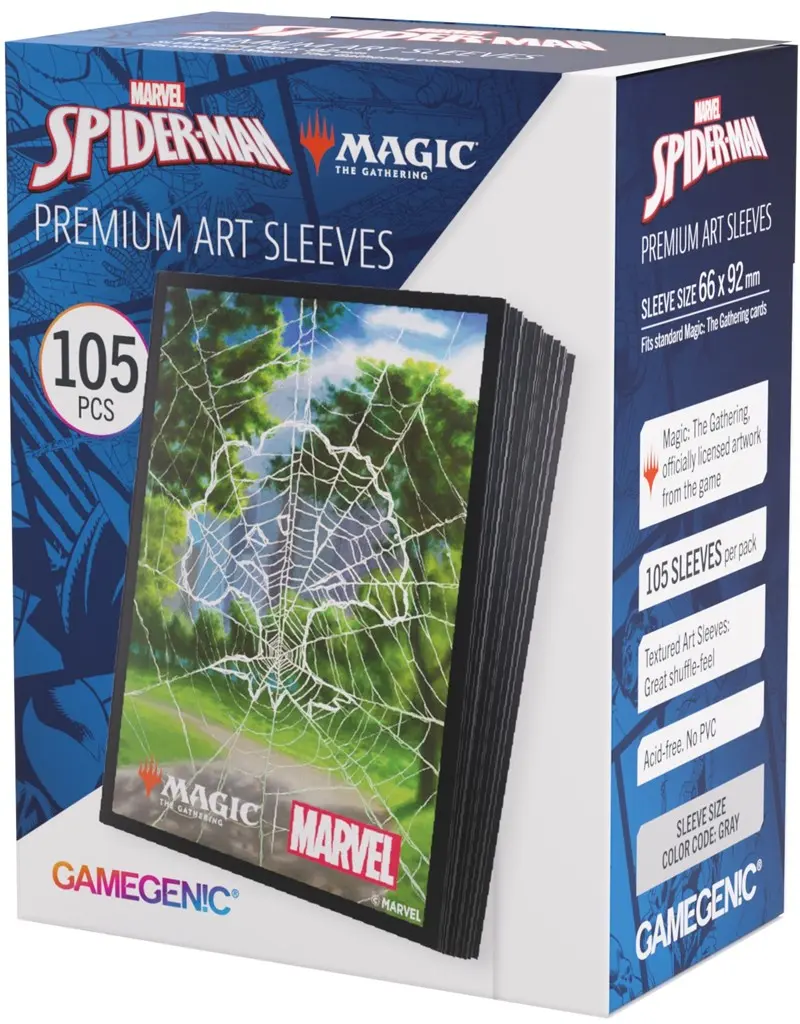 Gamegenic Magic: The Gathering Marvel's Spider Man Premium Art Sleeves ...